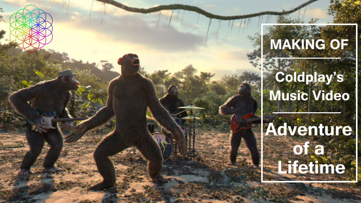 Making Of Coldplay Music Video Adventure Of A Lifetime